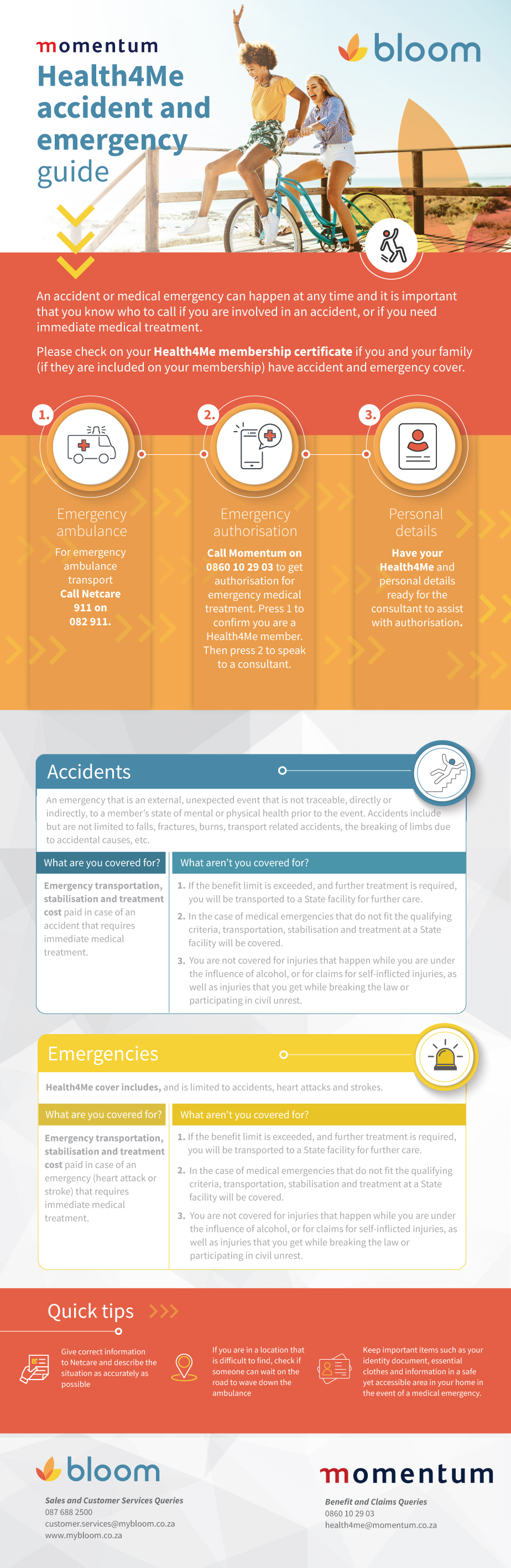 Health4Me Health Insurance • Gold Option • Bloom